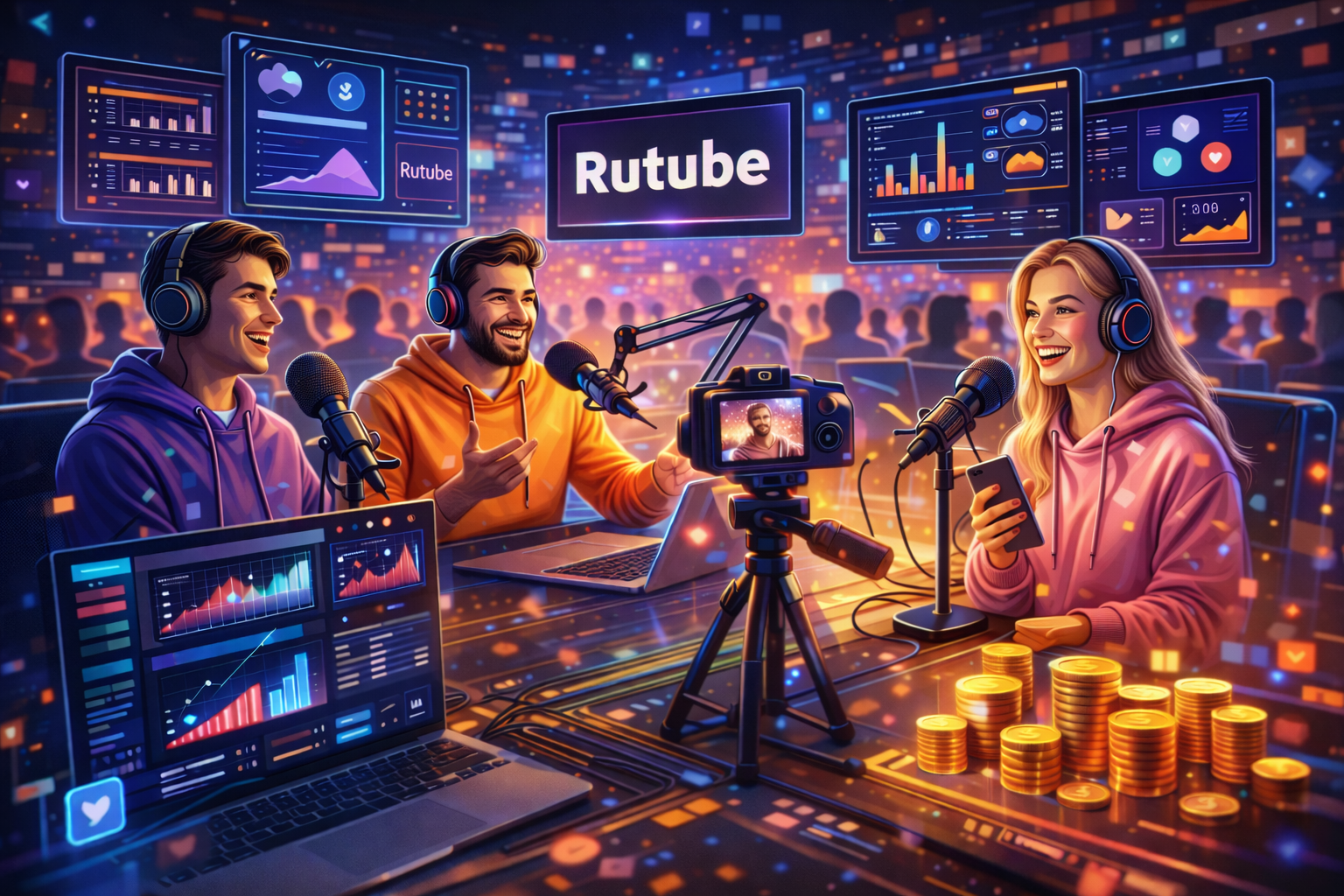 RUTUBE впервые раскрыл реальные доходы блогеров от монетизации - Лайкни